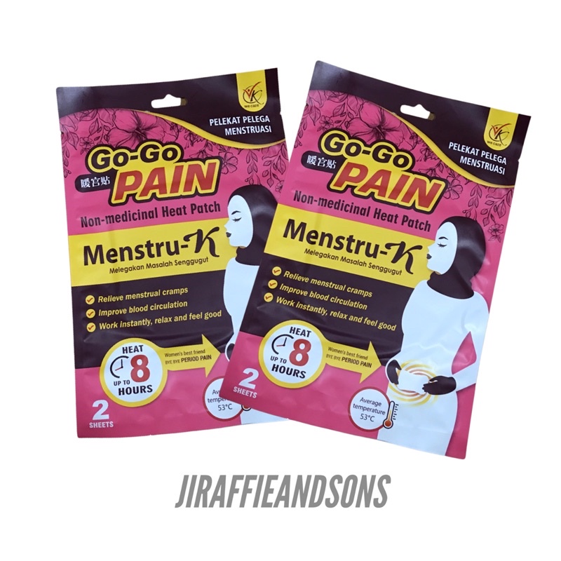 Pelekat Senggugut Period Patch Period Heat Pack | Shopee Malaysia