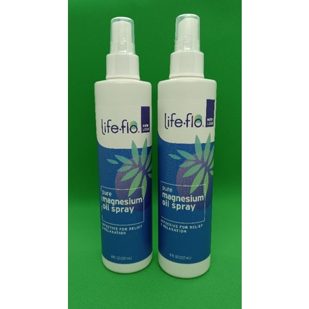(Ready Stock) Life-flo, Pure magnesium oil spray 59ml/237ml | Shopee ...