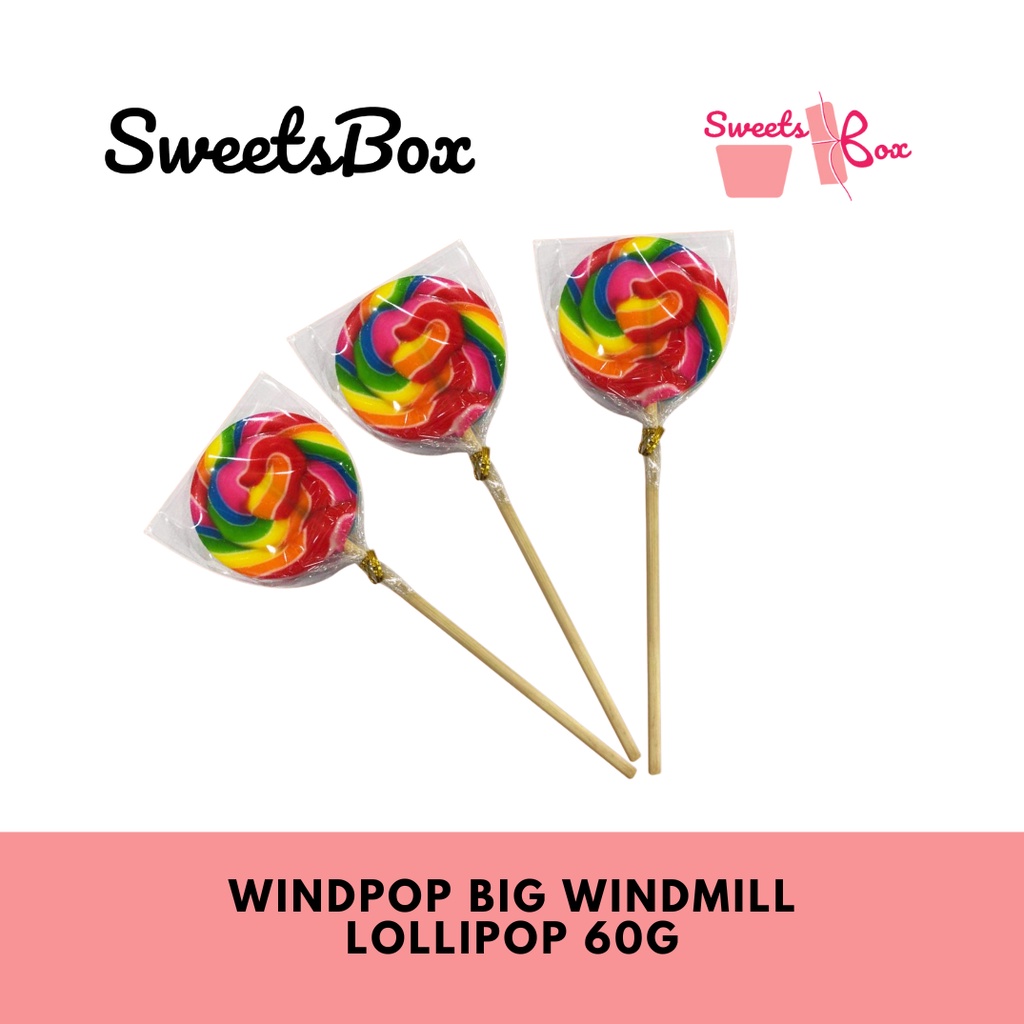 Sweetsbox | WindPop Big Windwill Lollipop 60g | Shopee Malaysia