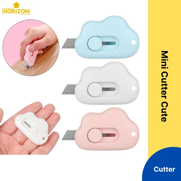 Pisau Comel Mini Cutter Cute Utility Knife Portable Utility Knife Paper ...