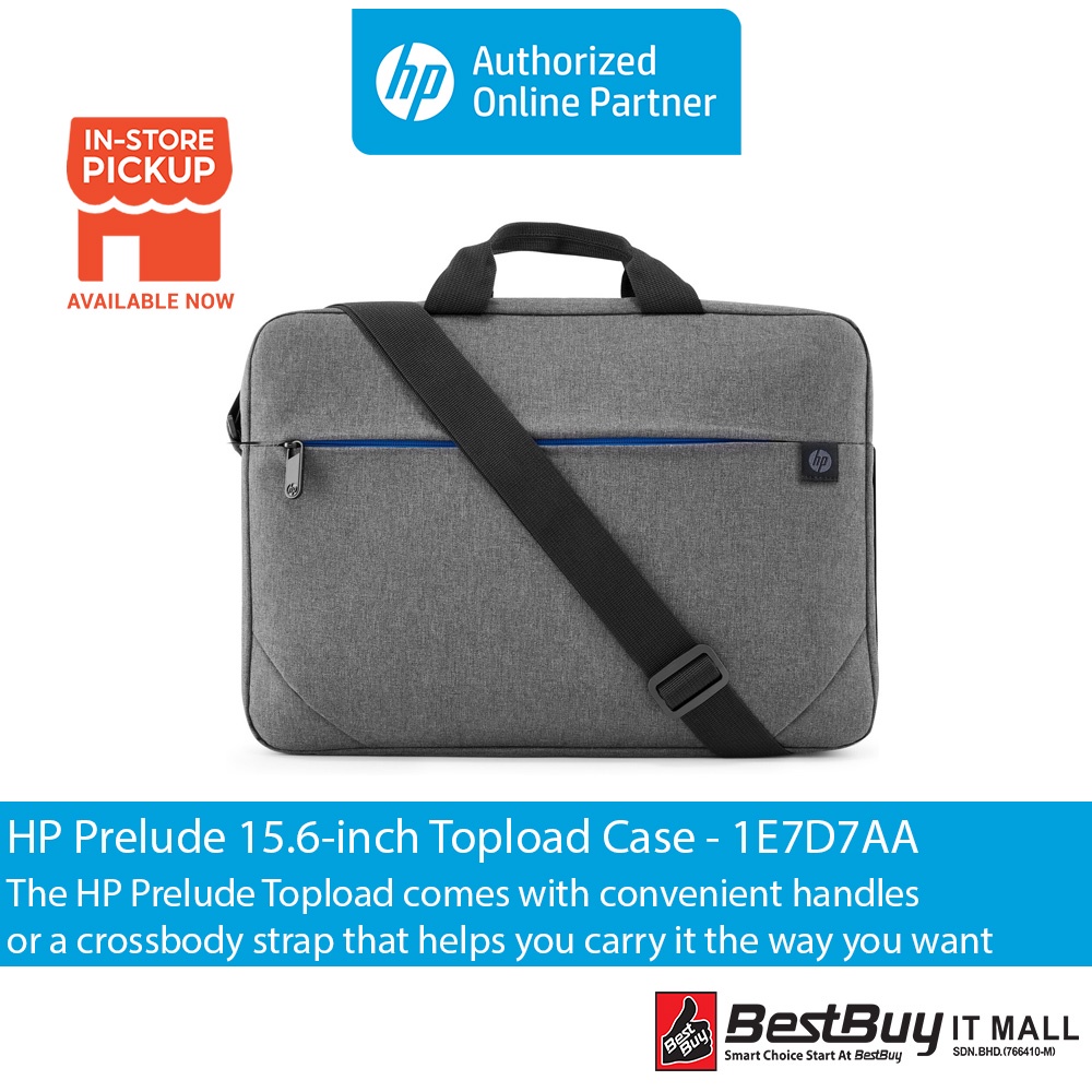 HP Prelude 15.6-inch Topload Case - 1E7D7AA | Shopee Malaysia
