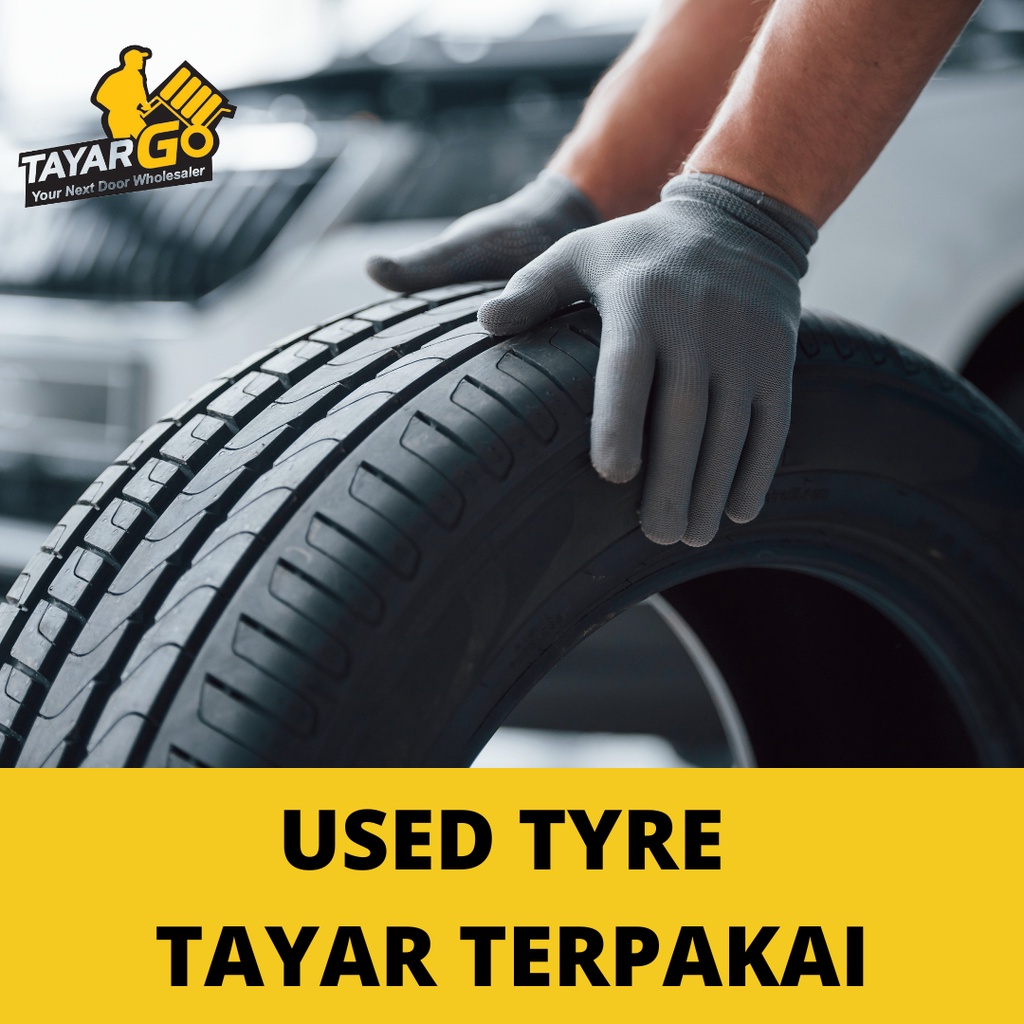 TAYARGO 195 55 15 tayar secondhand used tyre 15 tayar terpakai used ...