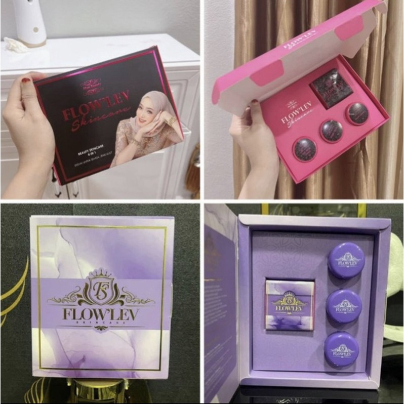 flow'lev skincare original hq | Shopee Malaysia