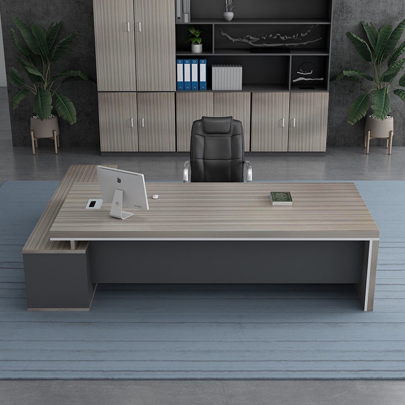 Desk Simple Modern Thickened Boss Desk Single Manager Desk Executive ...
