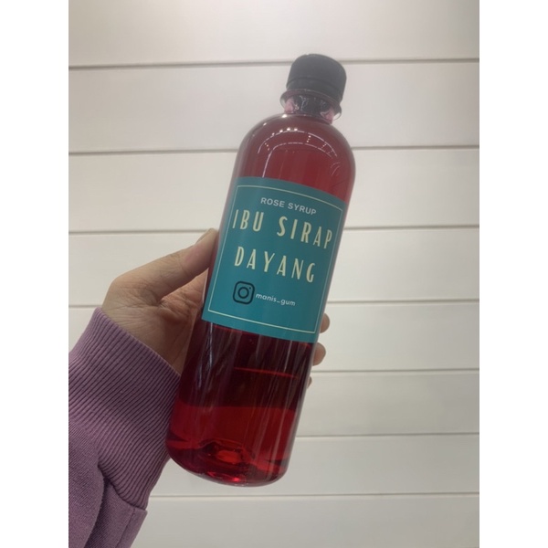Ibu Sirap Dayang (Rose syrup) by Kiriman Kampung | Shopee Malaysia