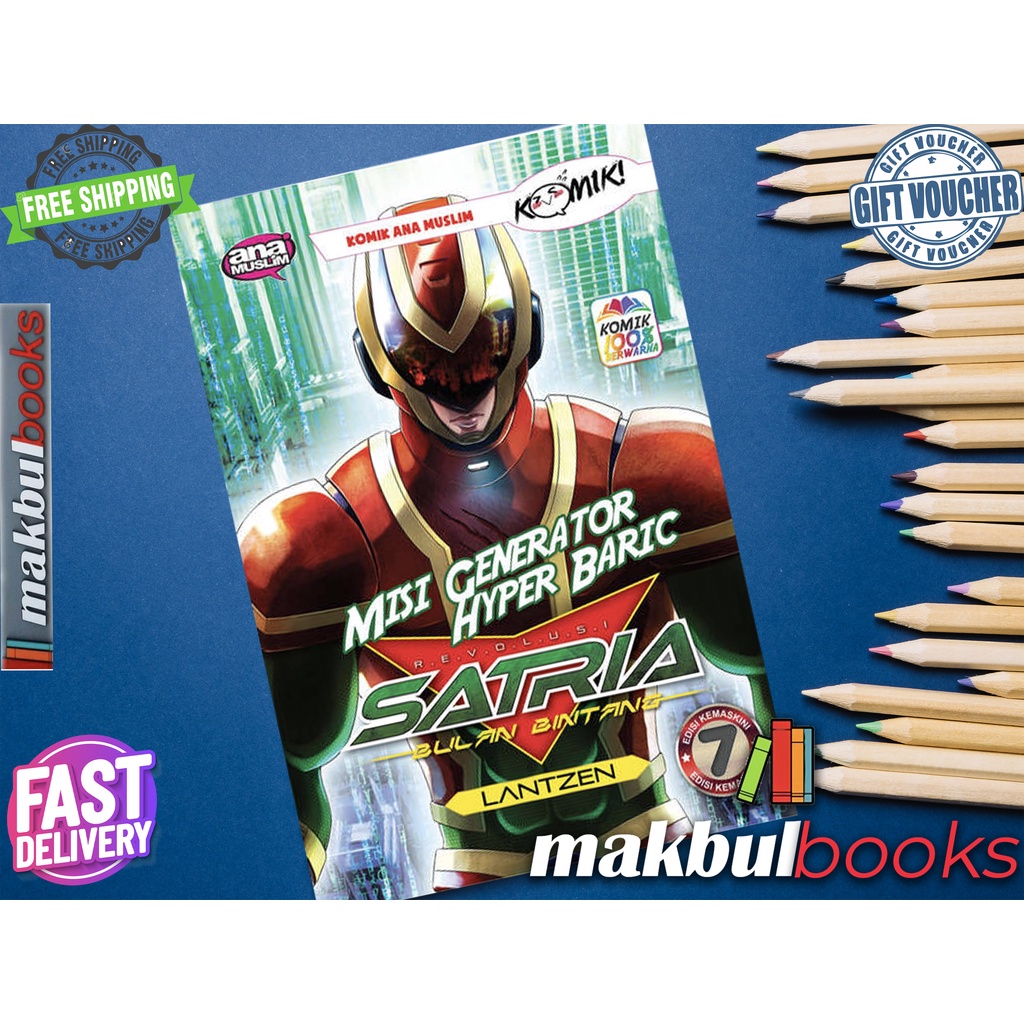 REVOLUSI SATRIA BULAN BINTANG 7 - MISI GENERATOR HYPER BARIC | ANA ...