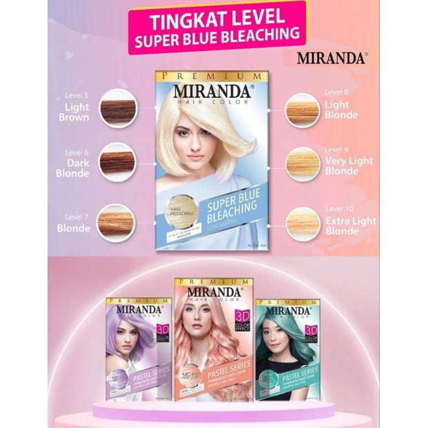 Miranda pastel series hair color 3d permanent | Shopee Malaysia