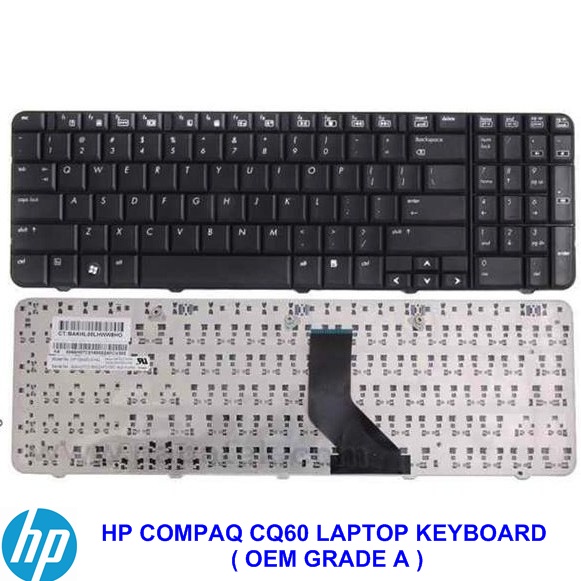 HP COMPAQ CQ60 LAPTOP KEYBOARD ( OEM GRADE A ) | Shopee Malaysia