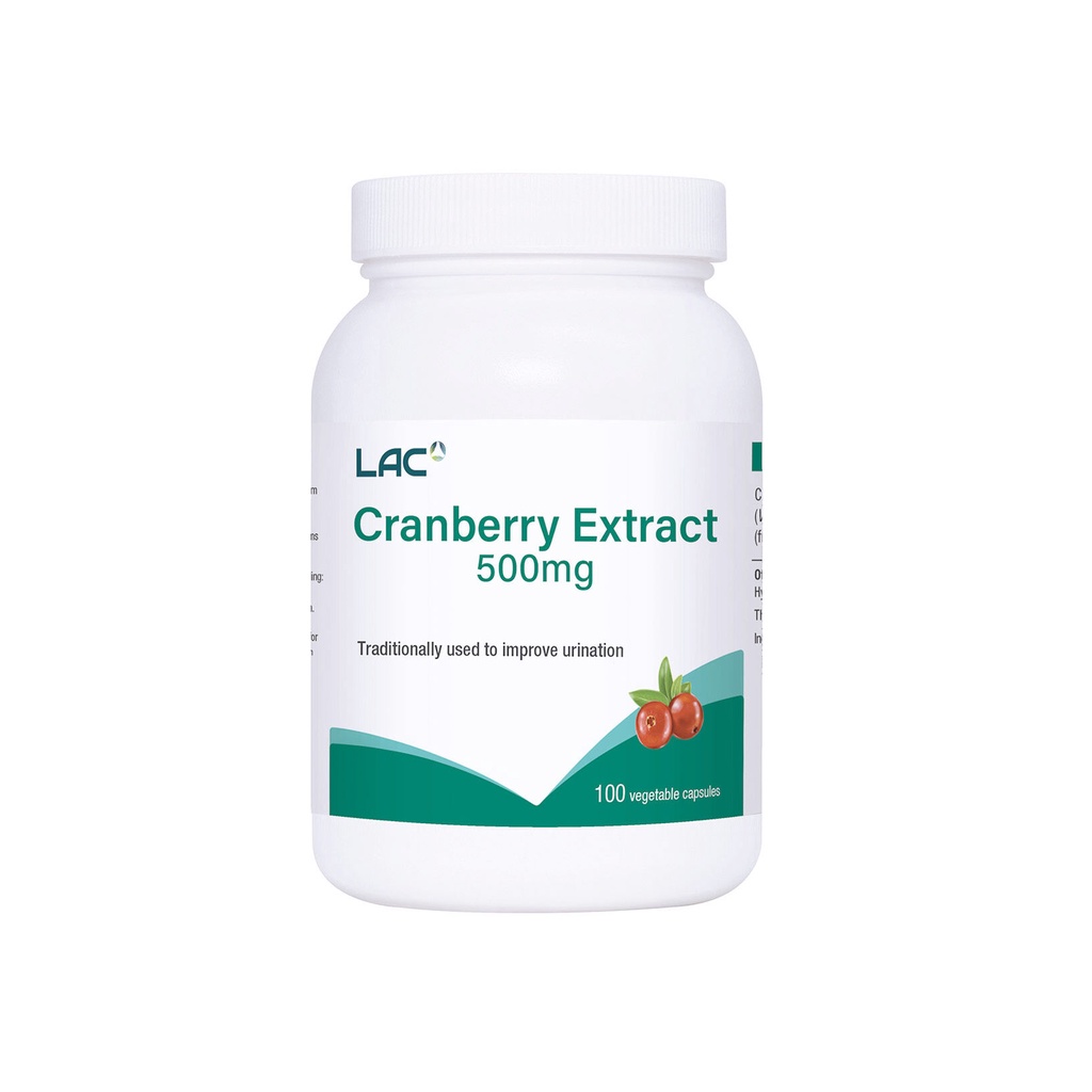 LAC Cranberry Extract 500mg (100 vegetable capsules) | Shopee Malaysia