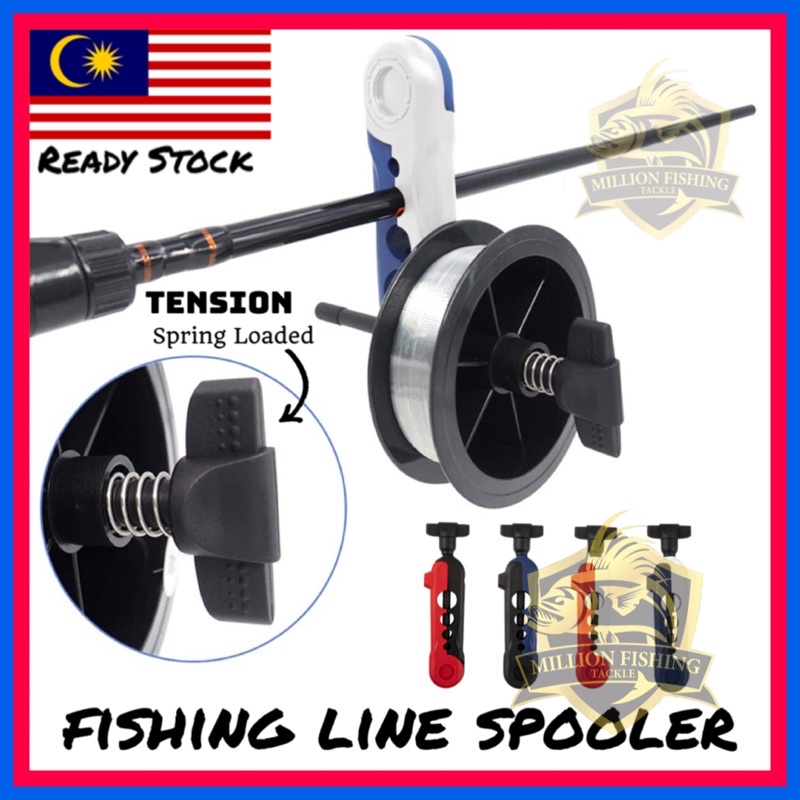 【FT001】 Alat Masuk Tali Fishing Line Spooler Suitable for all Type Rod ...