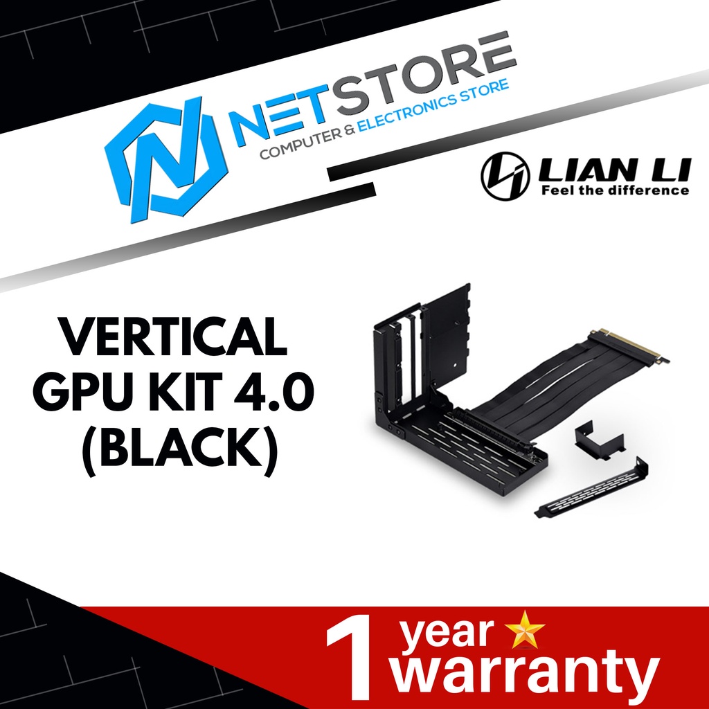 LIAN LI VERTICAL GPU KIT 4.0, BLACK - O11DE-1X | Shopee Malaysia