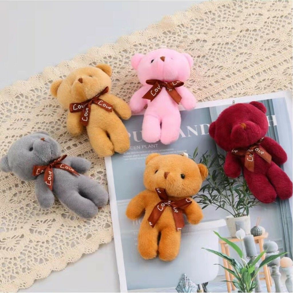 Toy Mini Bear Small Size Bear Doll Suitable for Bouquet Gift DIY Bear ...