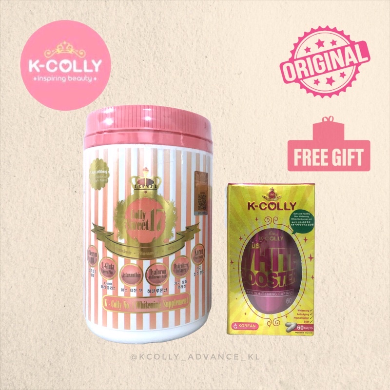 KCOLLY COMBO SWEET17 + WHITE BOOSTER | Shopee Malaysia