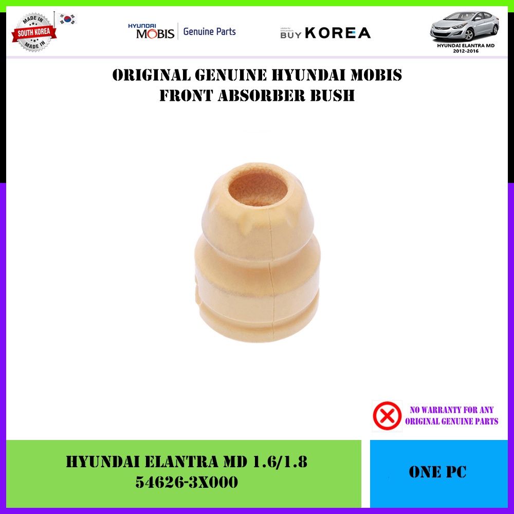 Hyundai Elantra MD 1.6/1.8 Front Genuine Hyundai Mobis Absorber Bush ...