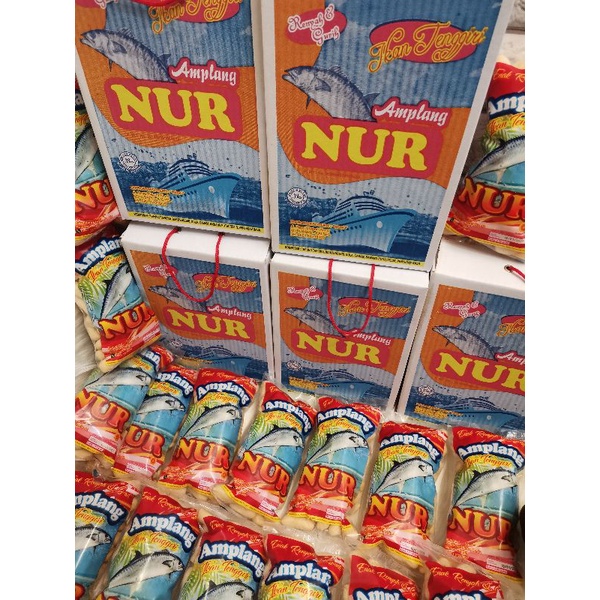 Nur Mackerel Fish Amplang 950gr Box Packaging | Shopee Malaysia