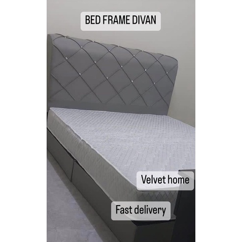 KATIL DIVAN Queen/Bed frame/katil murah(katil sahaja) | Shopee Malaysia