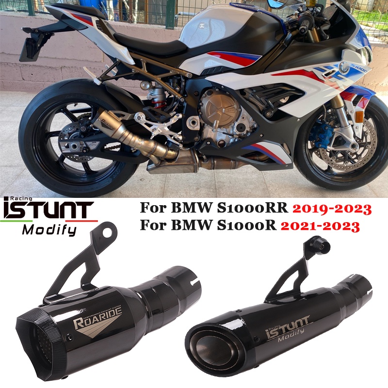 Slip On For BMW S1000RR S1000R 2019 2020 2021 2022 2023 Motorcycle GP Exhaust Escape 60mm ...