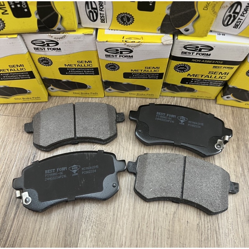 Proton Exora CPS Old Brake Pad Front ( Best Form ) | Shopee Malaysia
