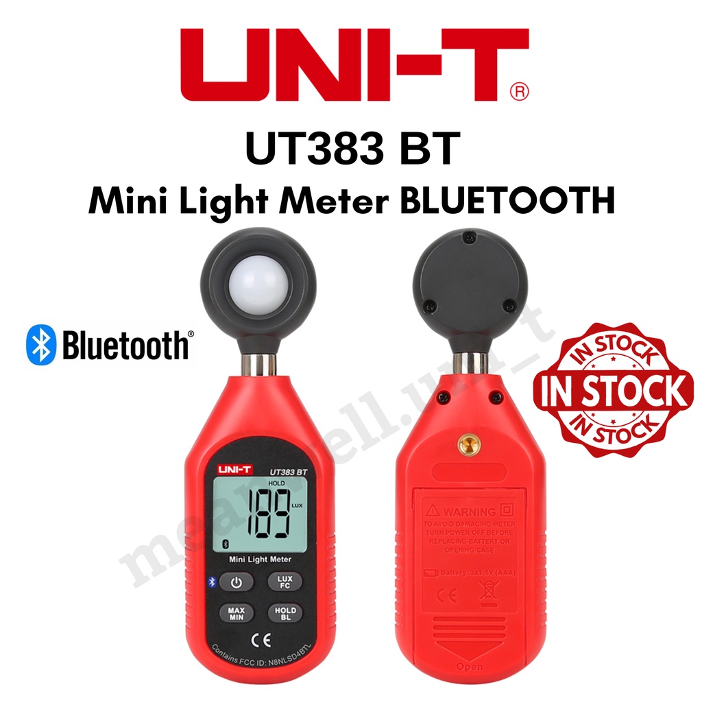 UNI-T UT383BT Mini Light Meter ~Original 🔥👍🏻 | Shopee Malaysia