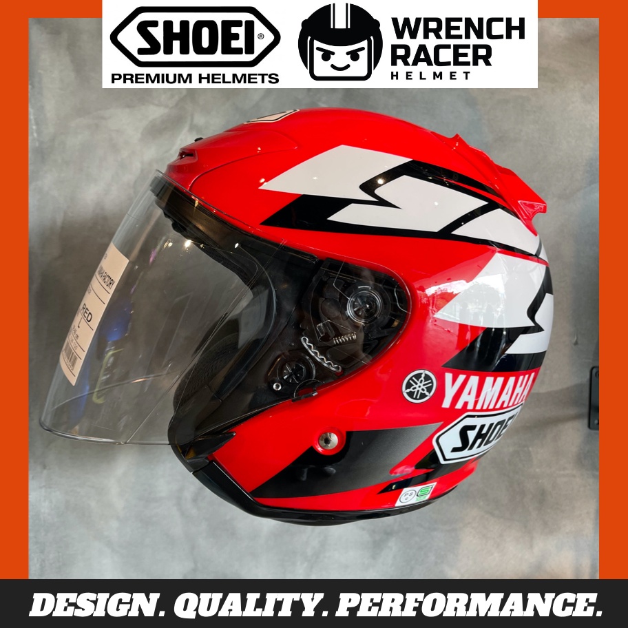 Helmet SHOEI JFORCE 2 / JF2 Factory Yamaha - Red / Blue / Silver ...