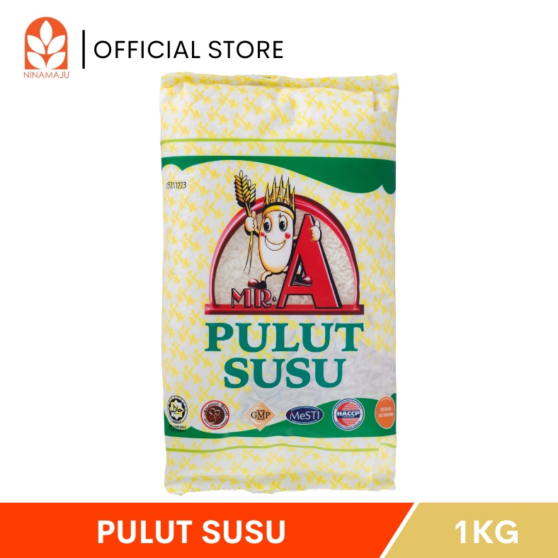 Mr. A Special Glutinous Rice (Pulut Susu) 1KG | Shopee Malaysia