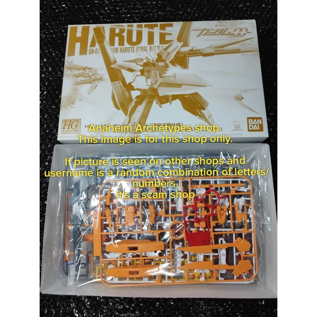 Bandai 1/144 Gundam Harute Final Battle Version Brand New | Shopee Malaysia