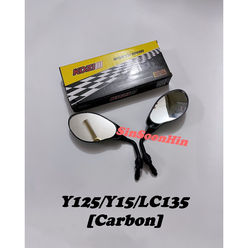 Y125Z Y15 LC135 KRISS Y110 EGO SRL CARBON Side Mirror #cermin lc ysuku ...
