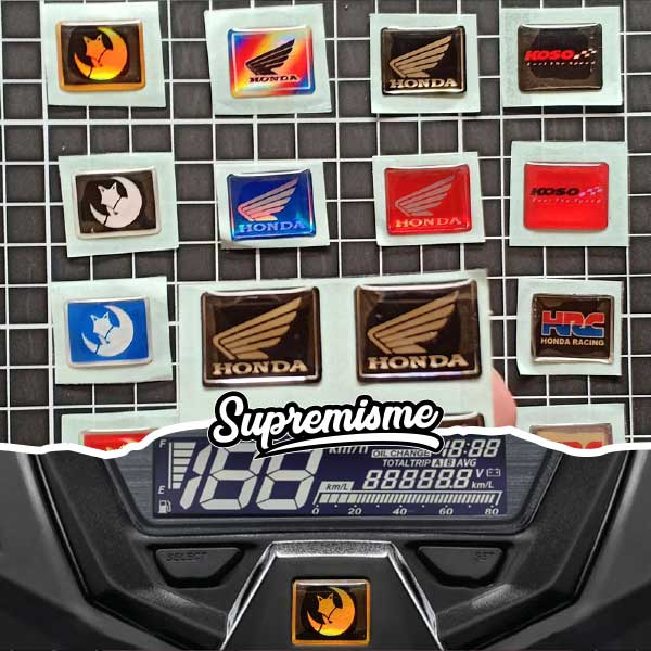 3d Embossed Honda Speedometer Sticker | Embossed 3D honda speedometer ...