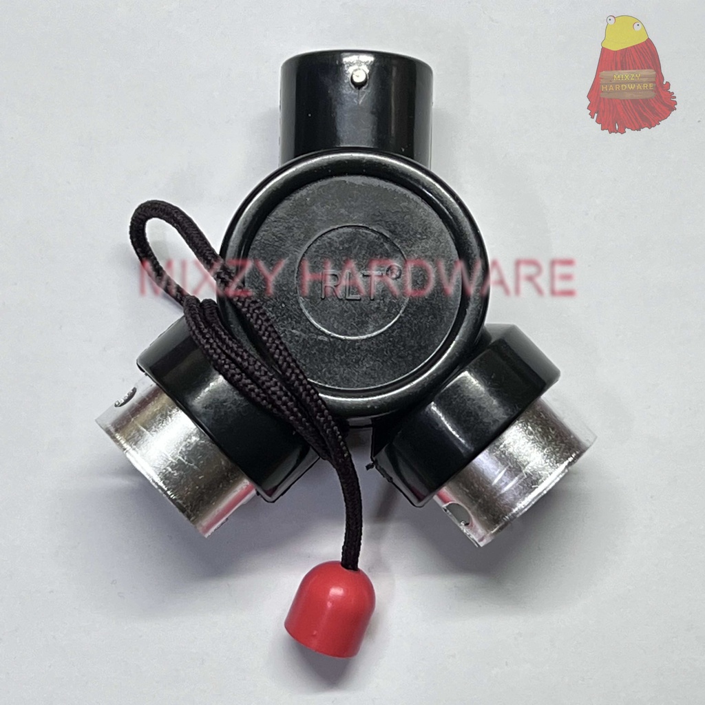 B22 Male to B22 Twin Female Y Adapter with Pull String Switch | Shopee ...