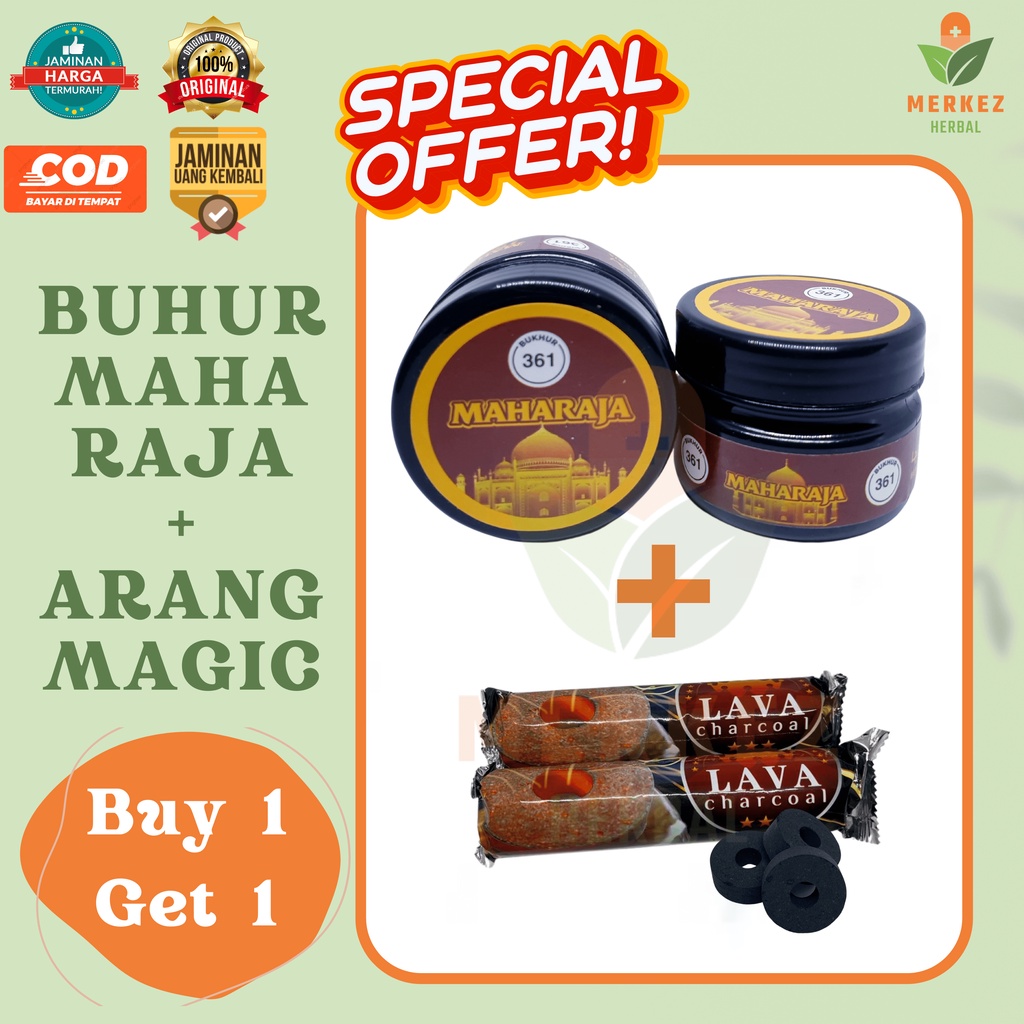 Habib Gaharu Maharaja Arf 30gram Bakhoor Arabic Package And Magic ...