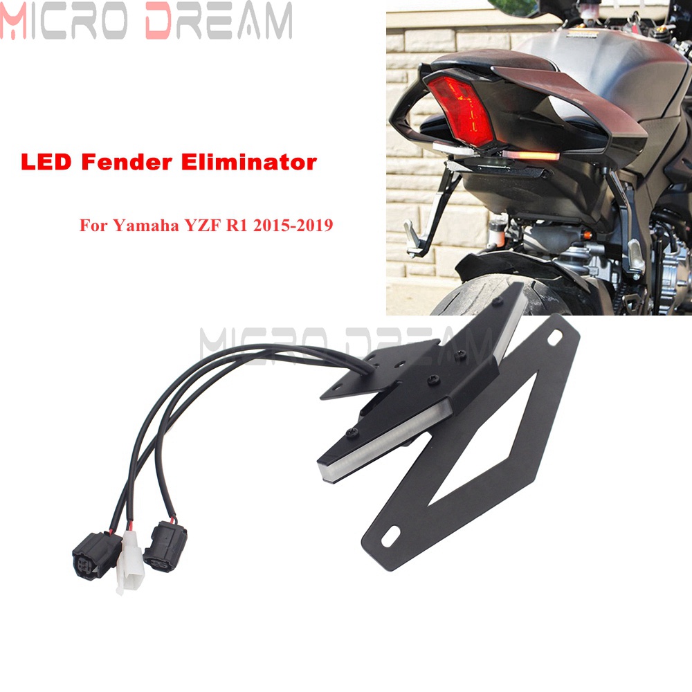 For Yamaha YZF R1 2015-2019 YZF-R1 Number License Plate Holder Rear ...