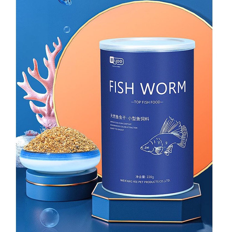 Nutritious Dried Bobo For Fish (500ml Can) | Shopee Malaysia