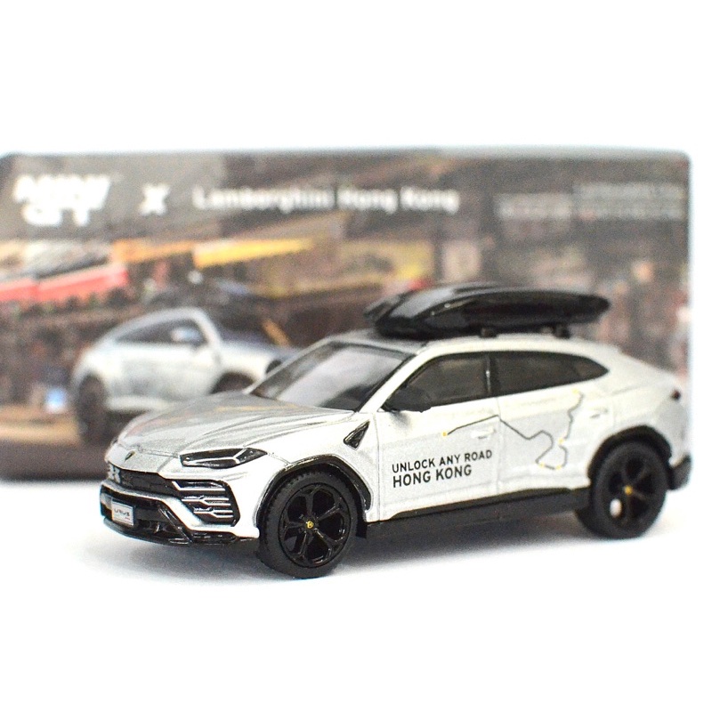 (FOC PROTECTOR) MINI GT 1/64 #443 LAMBORGHINI URUS UNLOCK ANY ROAD HONG ...