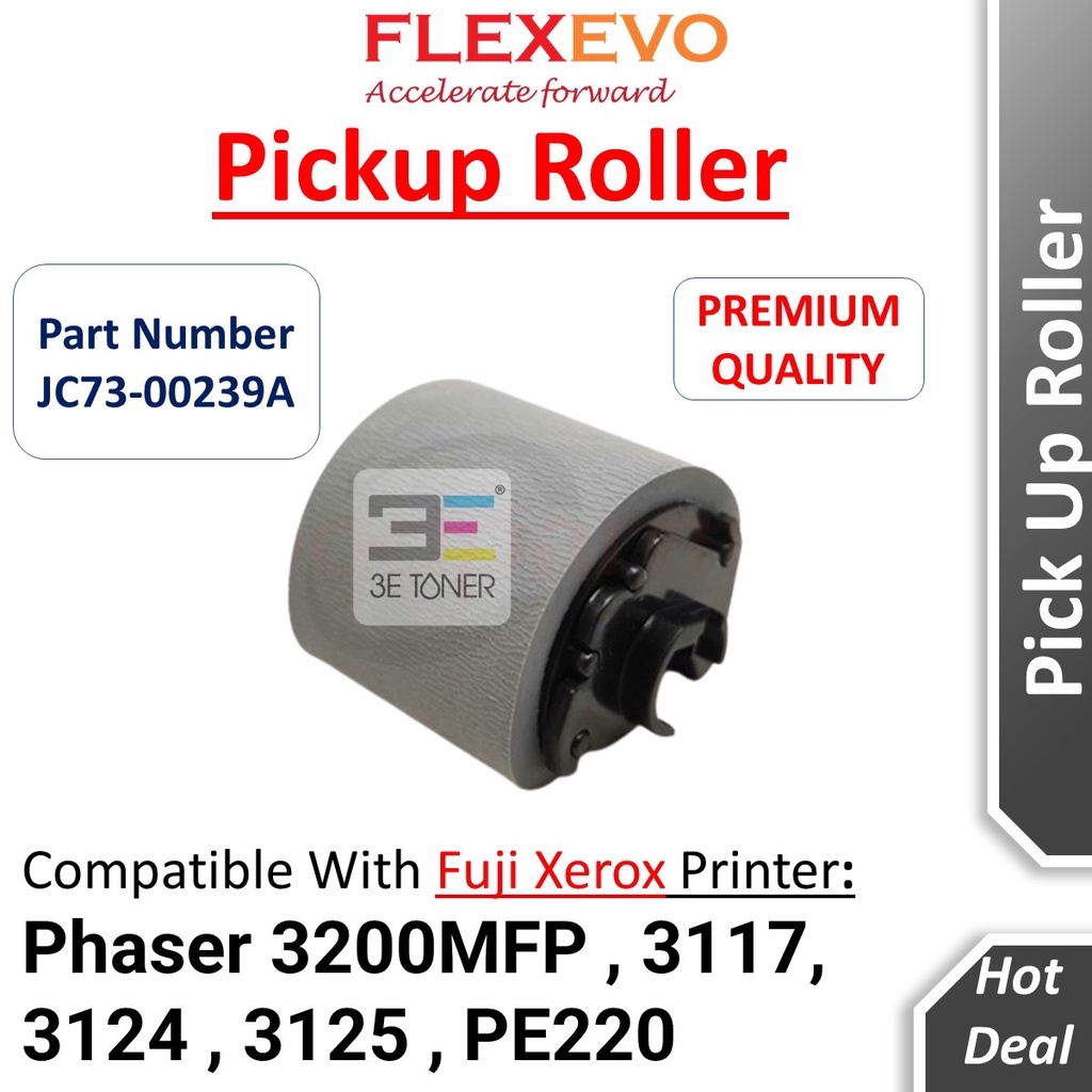 Paper Feed JC73-00239A Pickup Roller for Fuji Xerox Phaser 3200 3117 3124 3125 PE220 P3125 P3124 ...