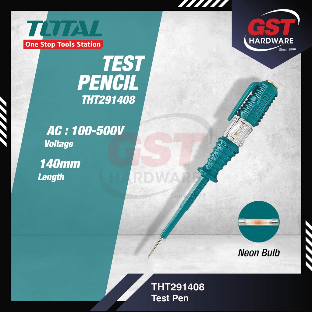 Total Test Pen Electrical Heavy Duty 500V Testpen Electric Test Pen ...