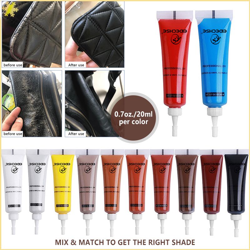 [LBE] 20ml Leather Repair Agent Leather Tonic Cream Home Car Seat ...