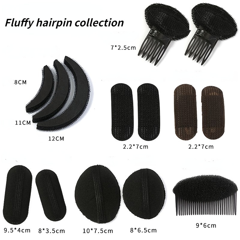 Head Hair Pad Heightening Hair Fluffy Device Sponge Pad Hair Root ...