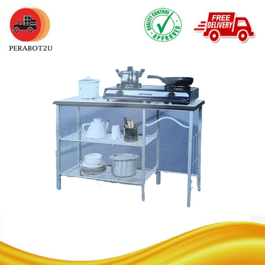 P2U 3V Rak dapur mozek/rak dapur/kitchen cabinet/kitchen rack | Shopee ...
