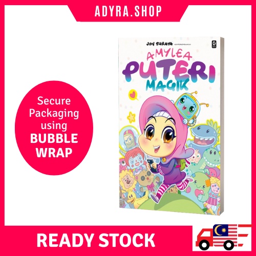 Buku Amylea #1 Puteri Magik oleh Jon Suraya Buku Siri Komik M Bacaan ...