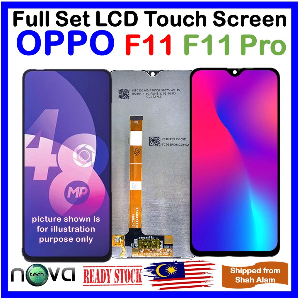 ORI NGS Brand Full Set LCD Touch Screen Fit with OPPO F11 CPH1913 ...