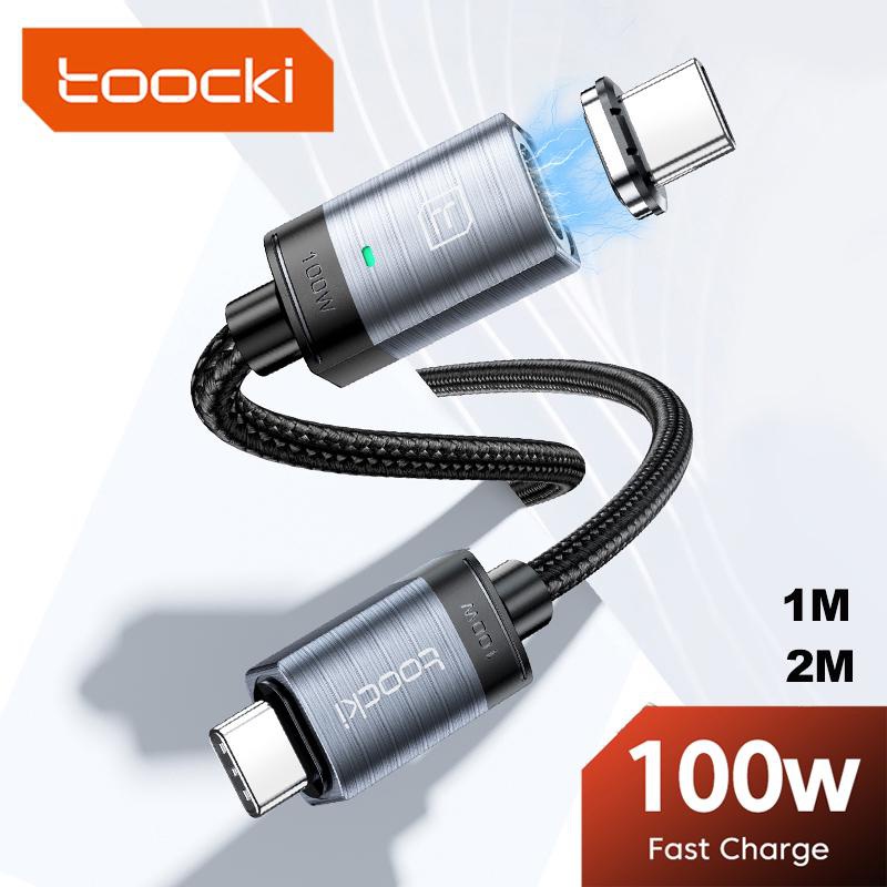 Toocki Magnetic PD Cable USB C to Type C Fast Charge Data Cord Quick ...