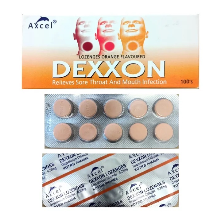 Axcel Dexxon Lozenges Orange Flavoured - Sore Throat | Shopee Malaysia