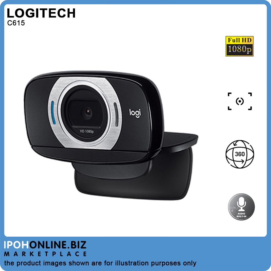 Logitech C615 Full HD Webcam | Shopee Malaysia