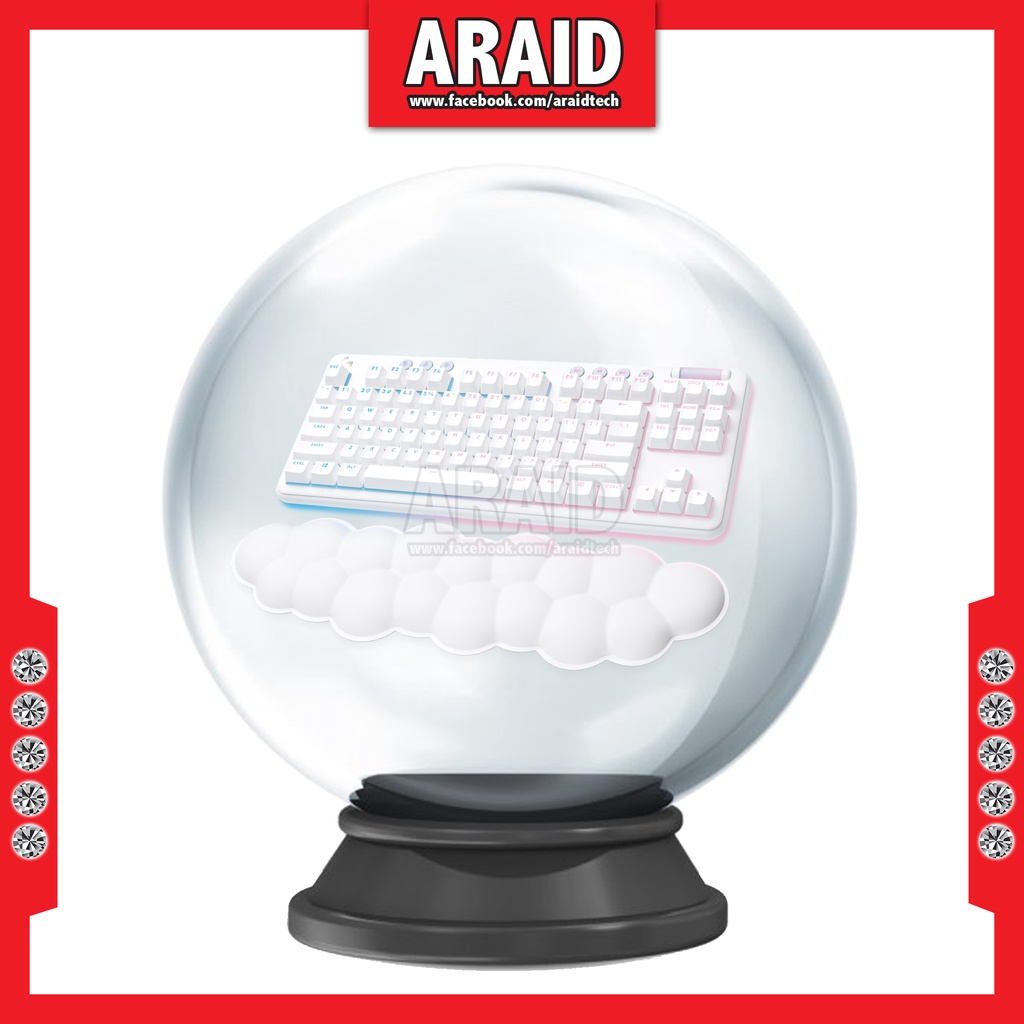 Logitech G715 Wireless Gaming Keyboard Tactile Off White | Shopee Malaysia