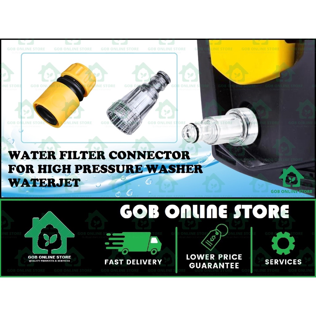 WATER FILTER CONNECTOR INLET KIT FOR BLACK & DECKER BOSCH KARCHER ...