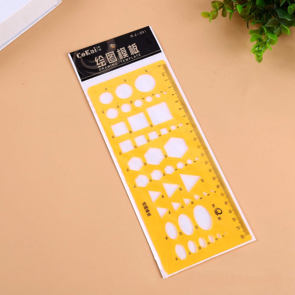 Technical Geometry Design Drawing Template Ruler Stencil Pembaris ...