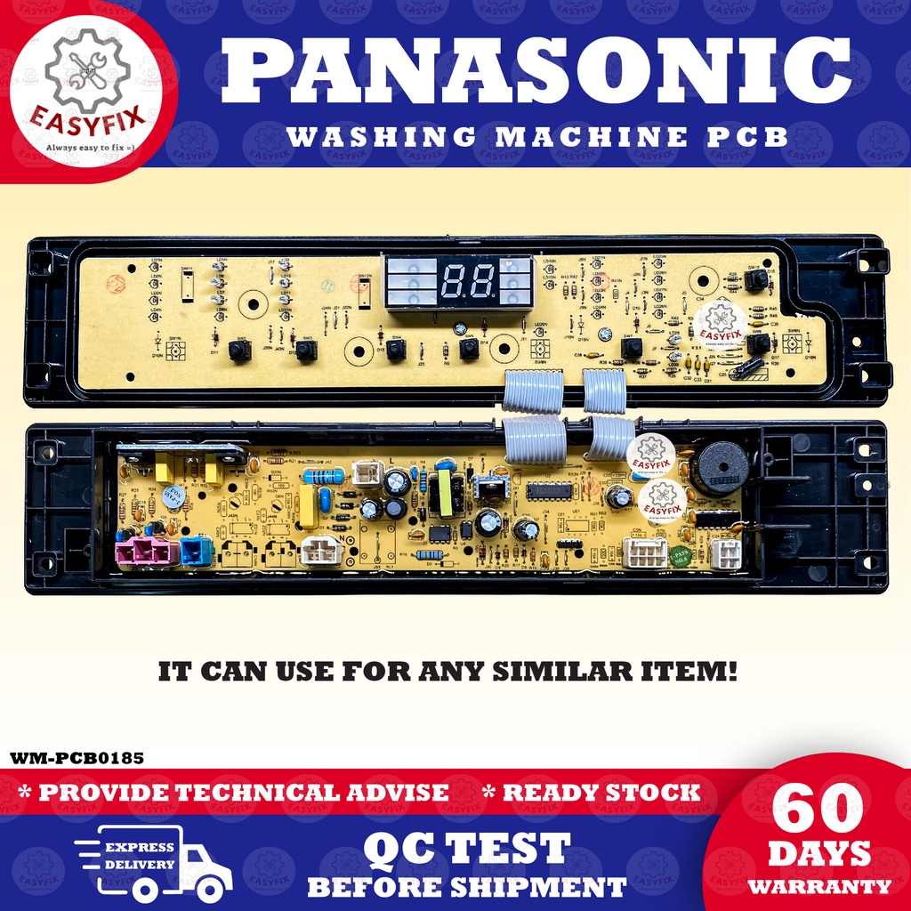 PANASONIC WASHING MACHINE PCB BOARD ( CONTROL BOARD ) | Shopee Malaysia