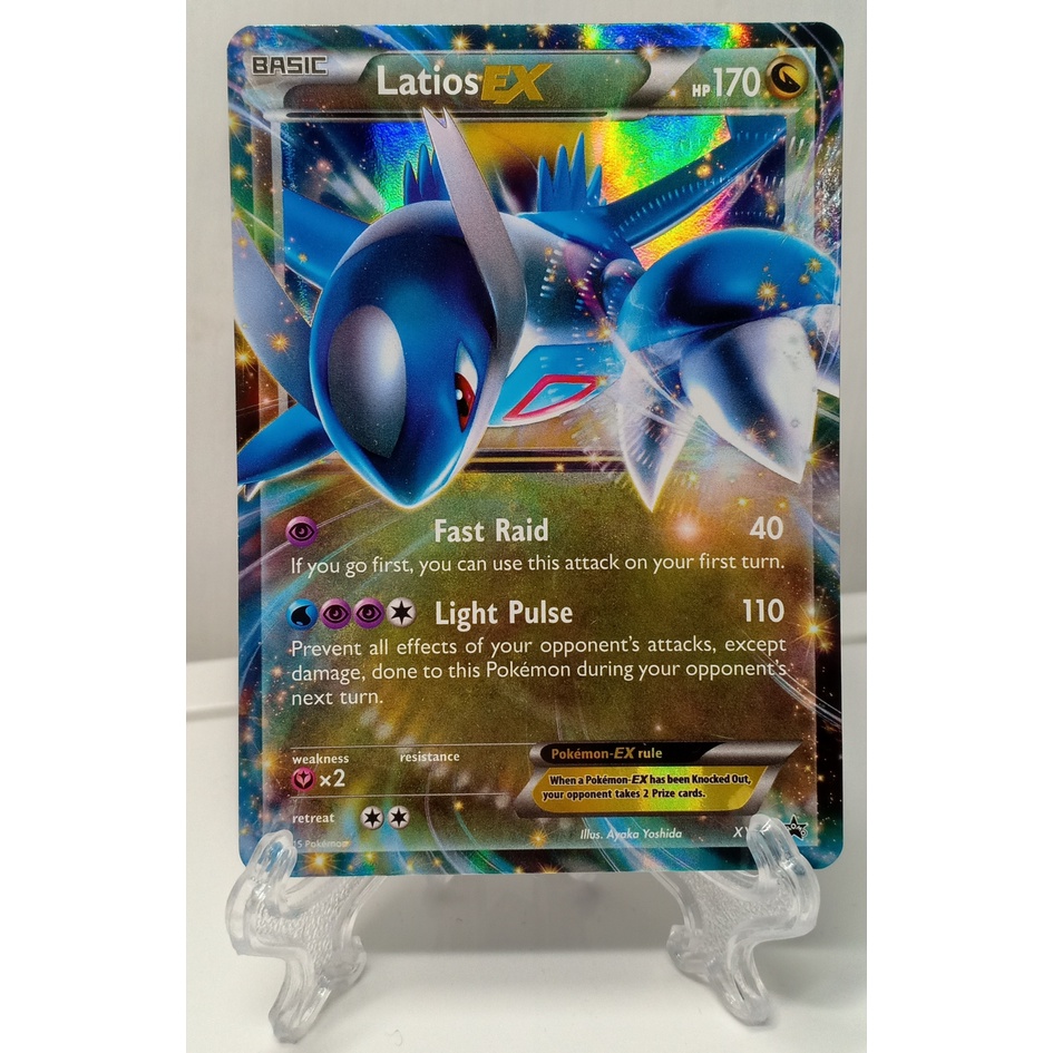 (ENGLISH VERSION) Pokemon TCG | Grade C + | Latios EX (XY72) Ultra Rare ...