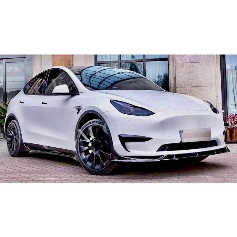 Tesla 3 Model Y Aero bodykit body kit front side rear skirt lip ...