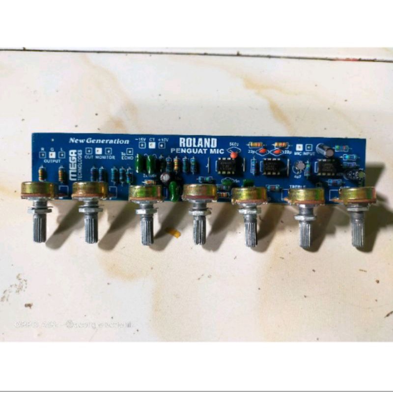 Roland 7-potential mixer kit/ mic Amplifier | Shopee Malaysia